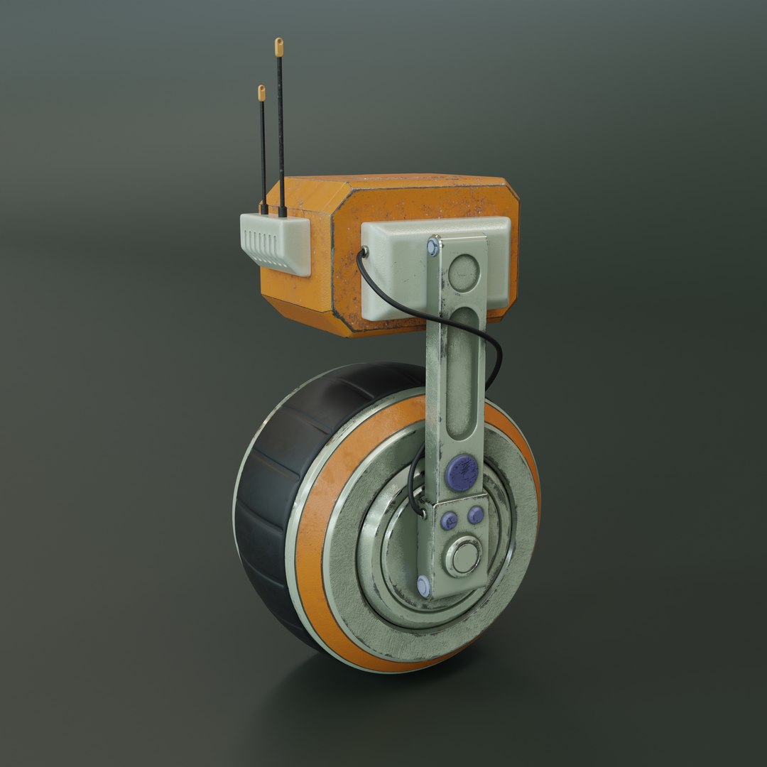 D-0 Droid Model - TurboSquid 2203009