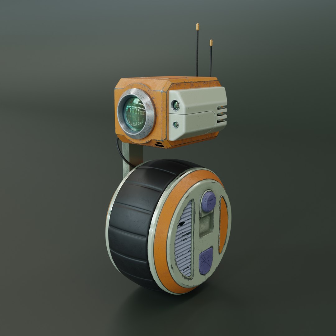 D-0 Droid Model - TurboSquid 2203009