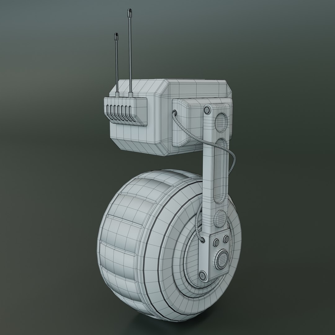 D-0 Droid Model - TurboSquid 2203009