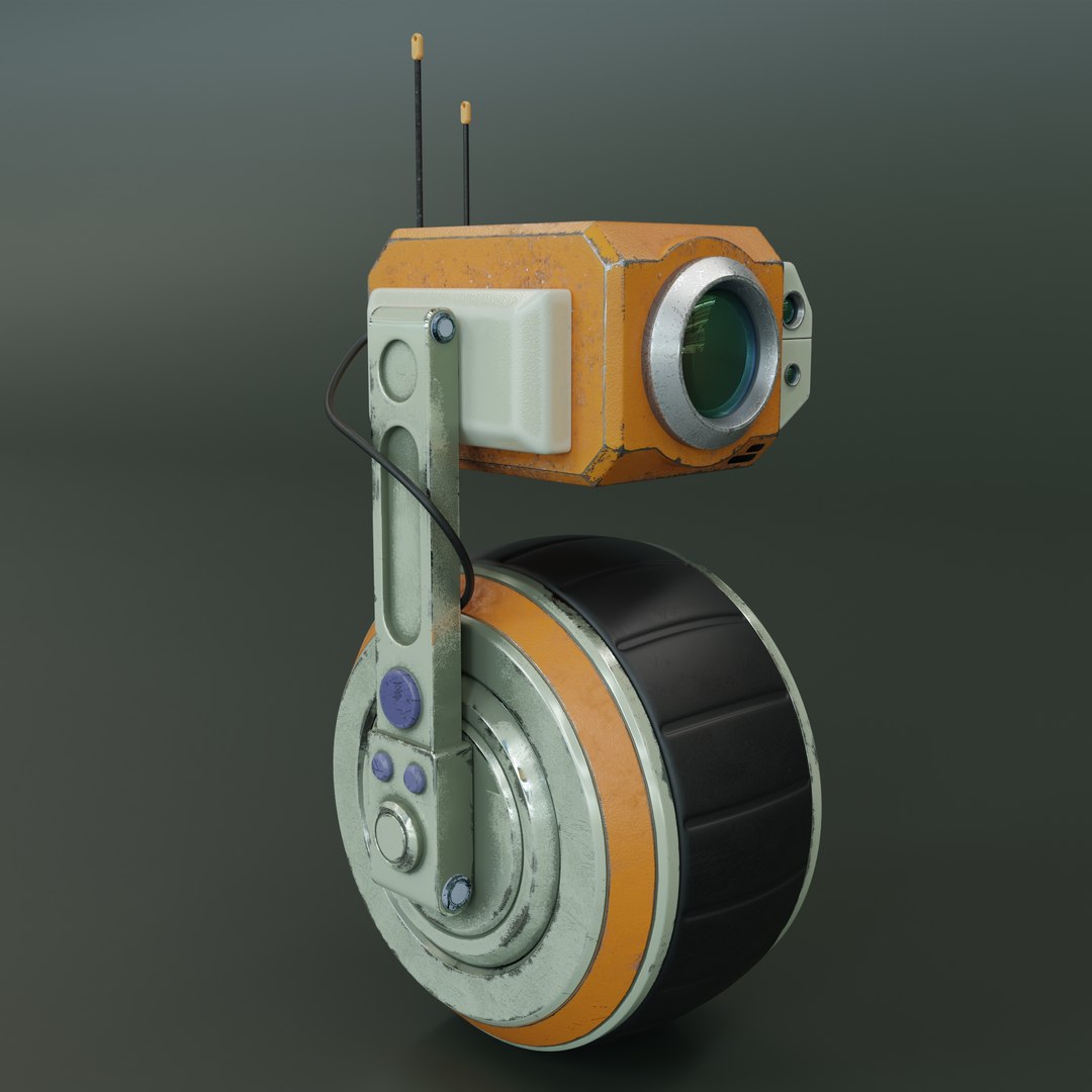 D-0 Droid Model - TurboSquid 2203009