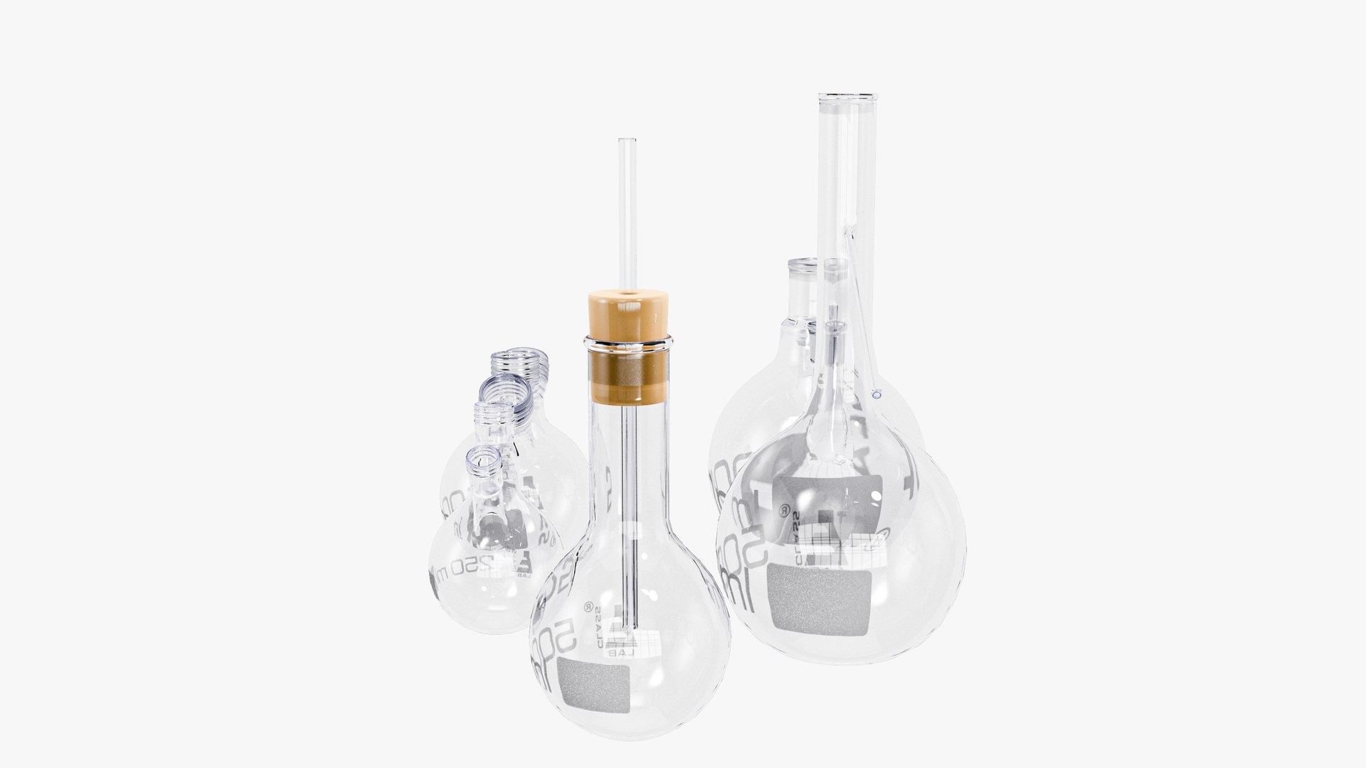 Lab Flask 3D - TurboSquid 1738748