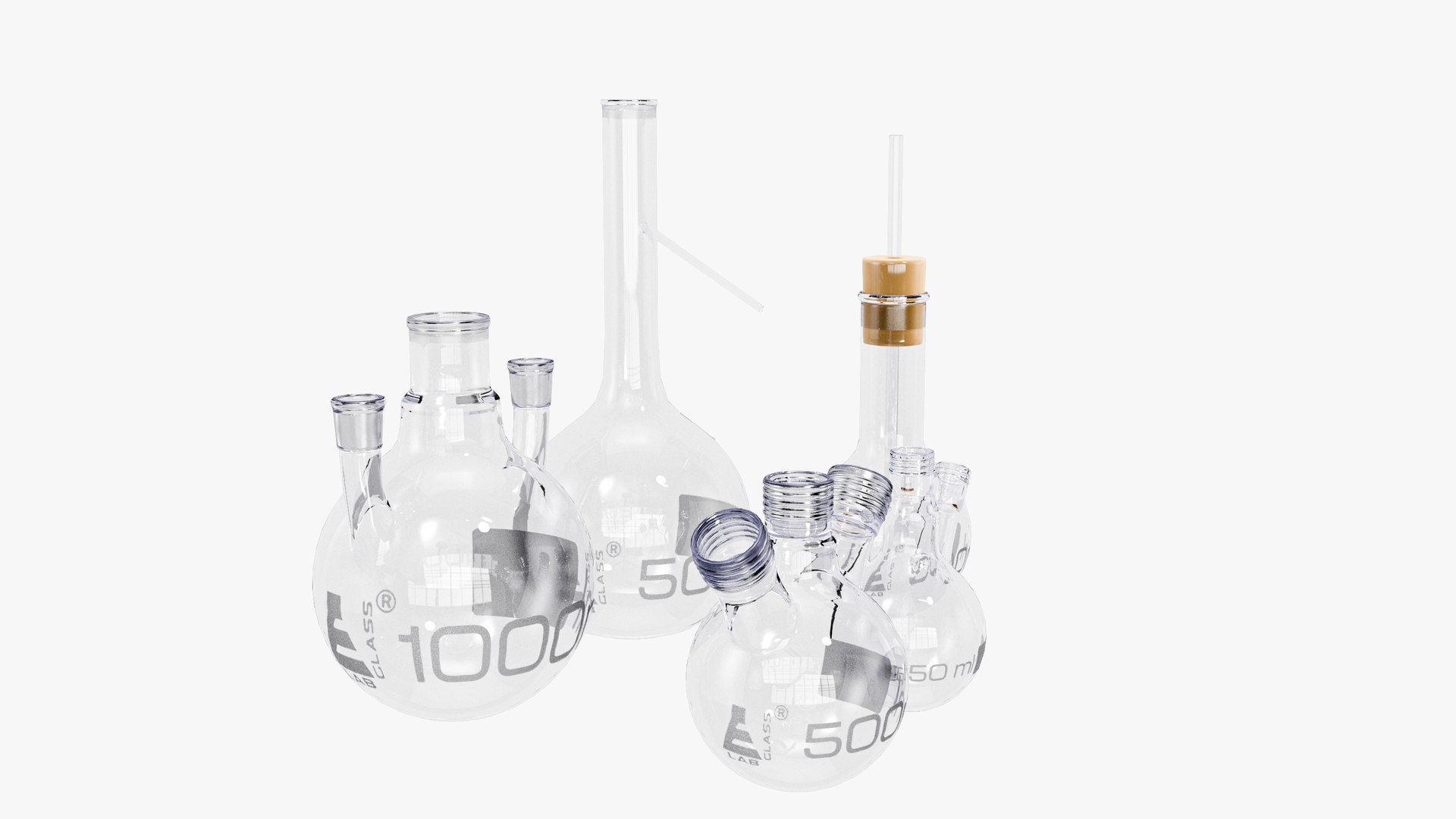 Lab Flask 3D - TurboSquid 1738748