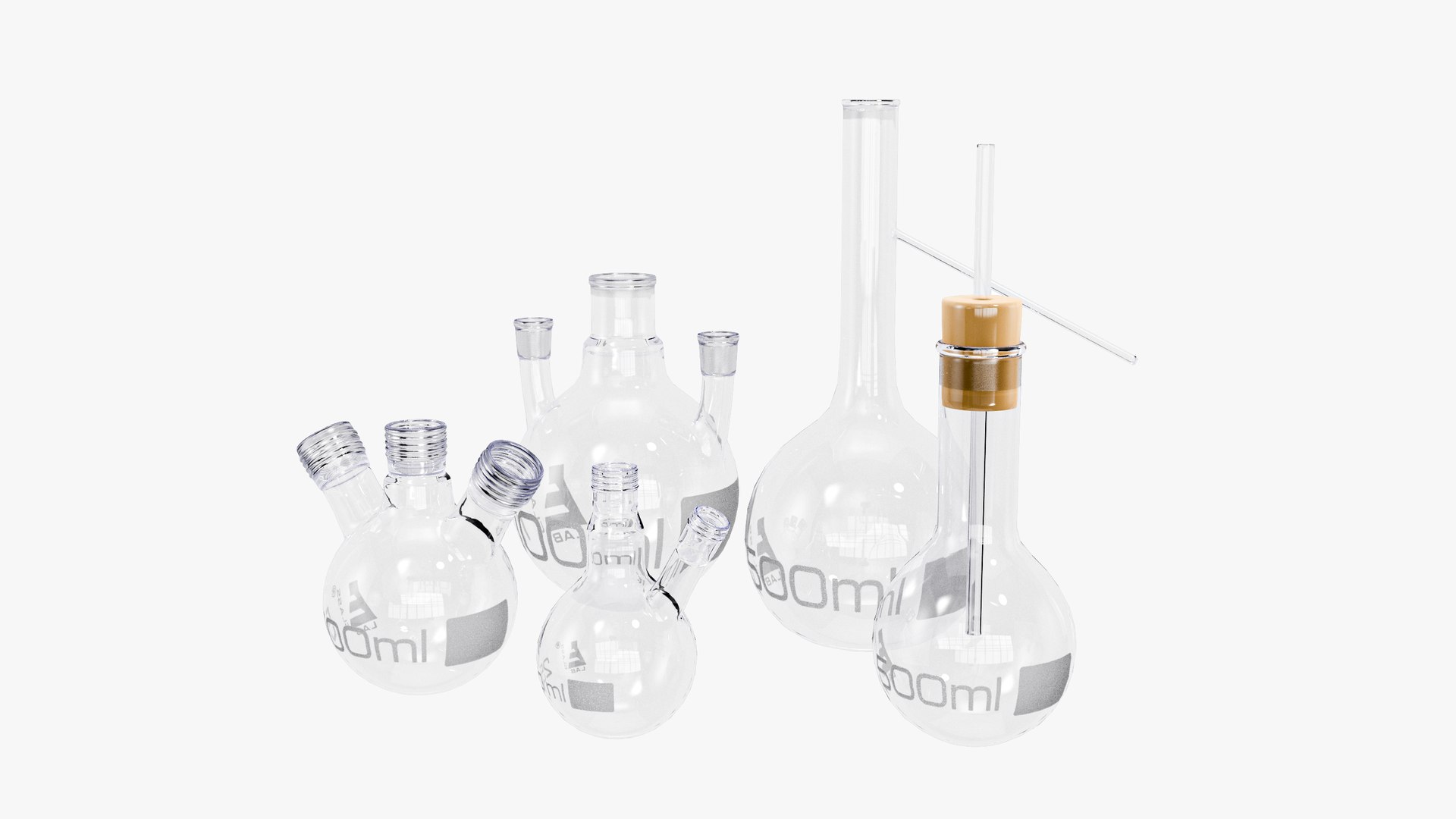 Lab Flask 3D - TurboSquid 1738748