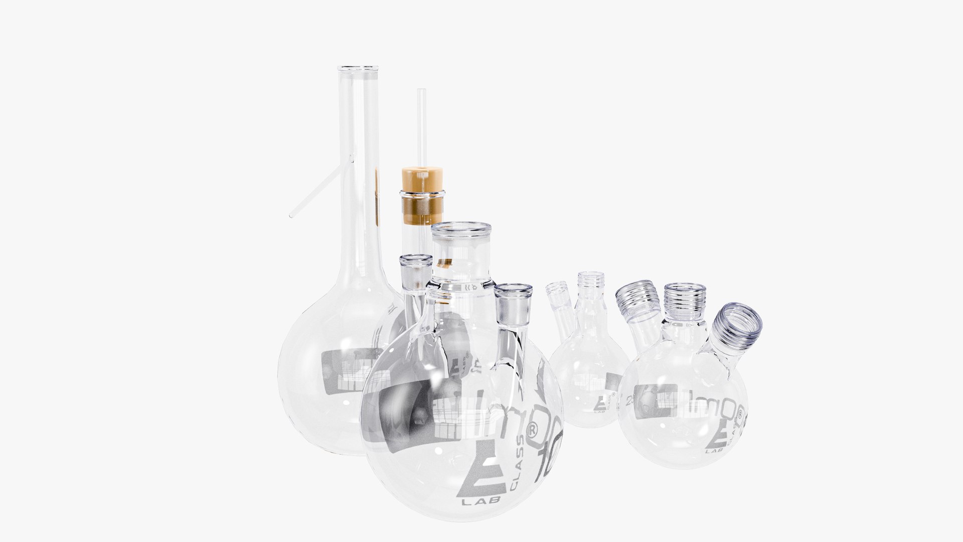 Lab Flask 3D - TurboSquid 1738748