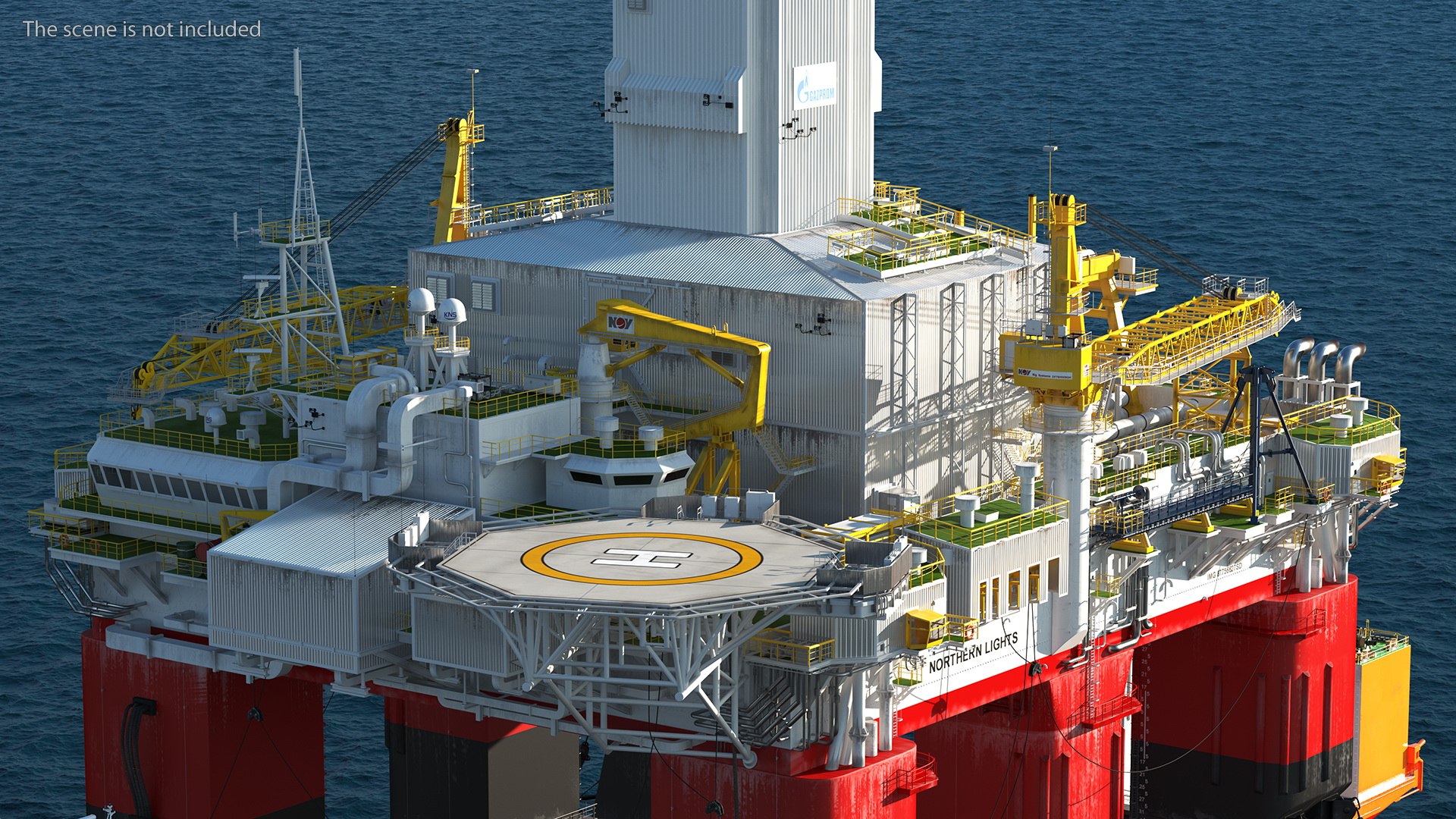 Black Marlin Heavy Load Carrier with Drilling Rig 3D model - TurboSquid ...