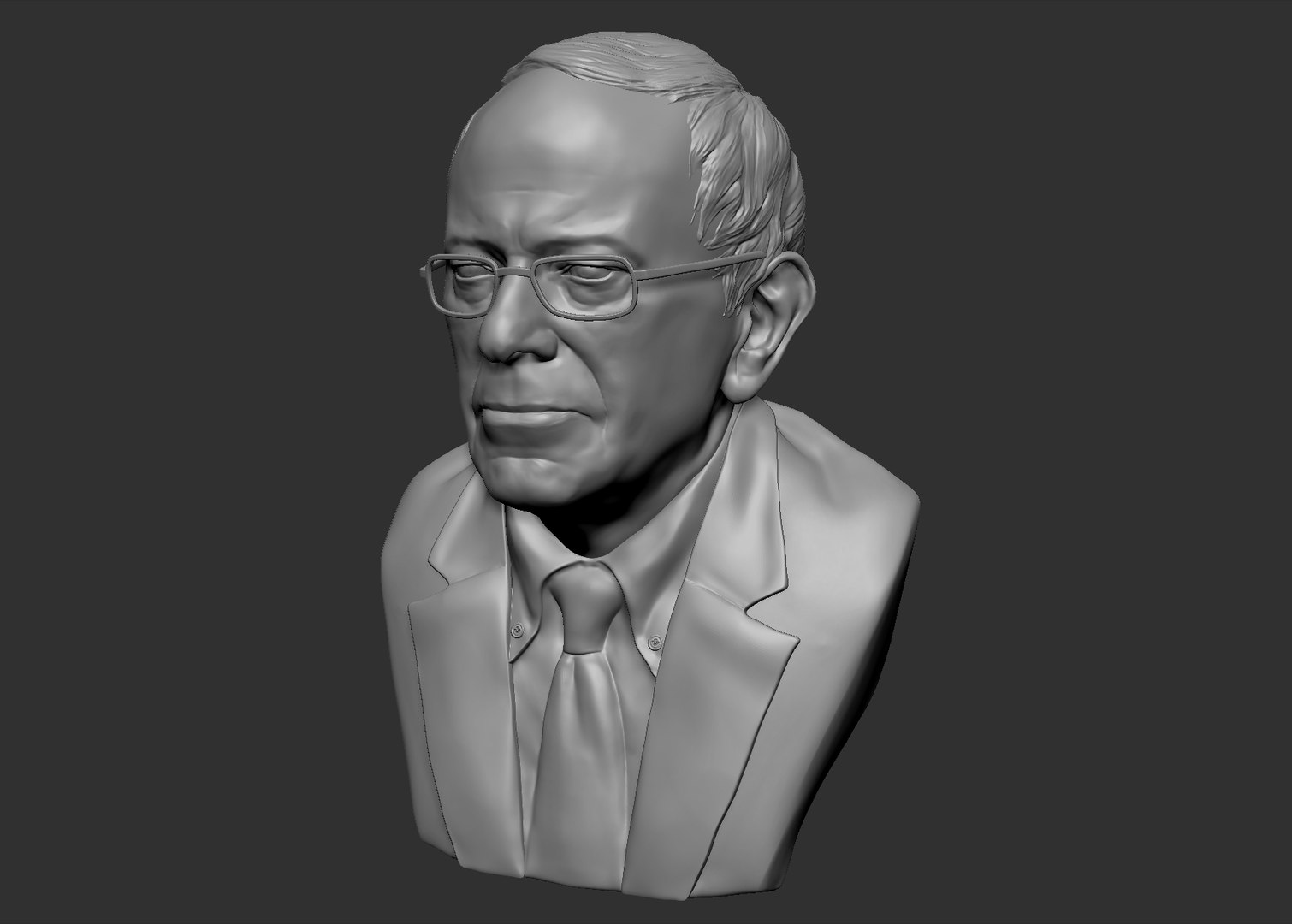 3d Model Sanders Ztl Zbrush