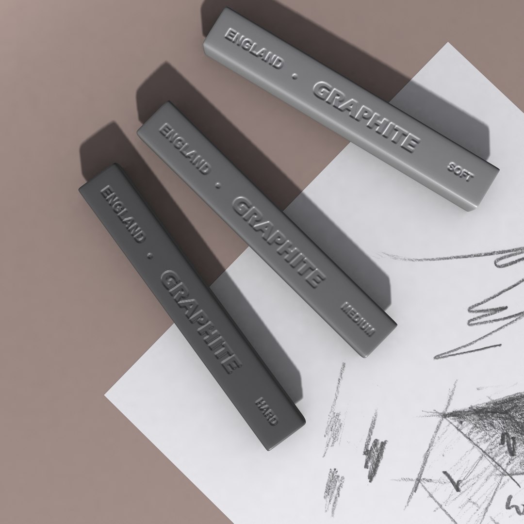 Drawing set model - TurboSquid 1218461