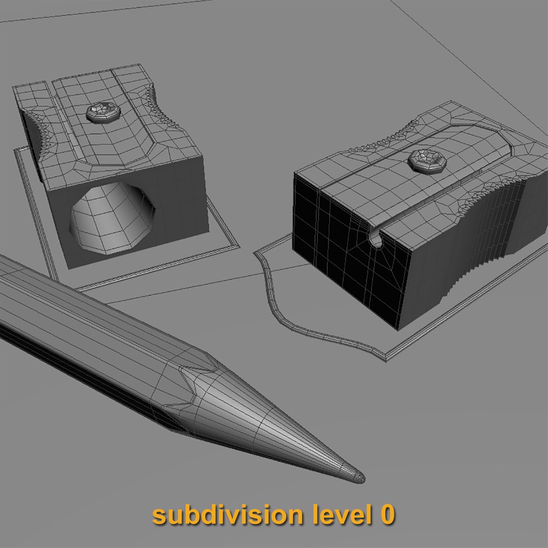 Drawing set model - TurboSquid 1218461