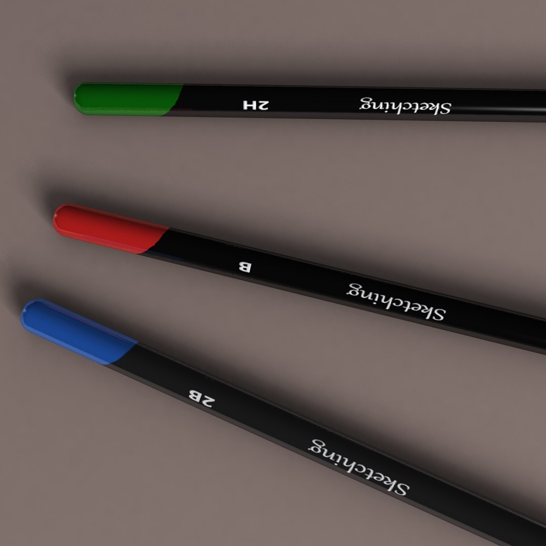 Drawing set model - TurboSquid 1218461