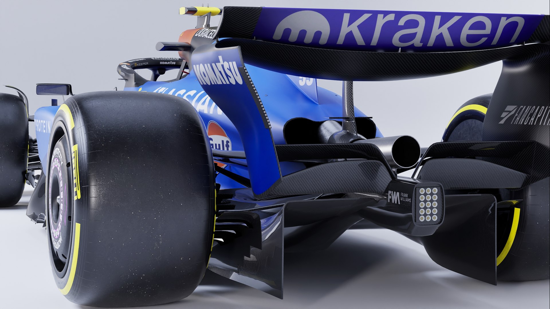 3D F1 2025 Williams FW47 Formula 1 Race Car Low-poly 3D Model Model ...