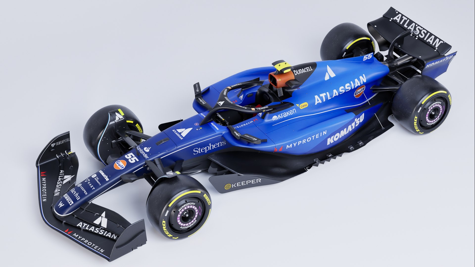 3D F1 2025 Williams FW47 Formula 1 Race Car Low-poly 3D Model Model ...