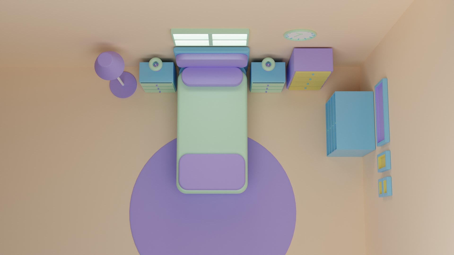 Bedroom Scene Models Pack 3D model - TurboSquid 2056374