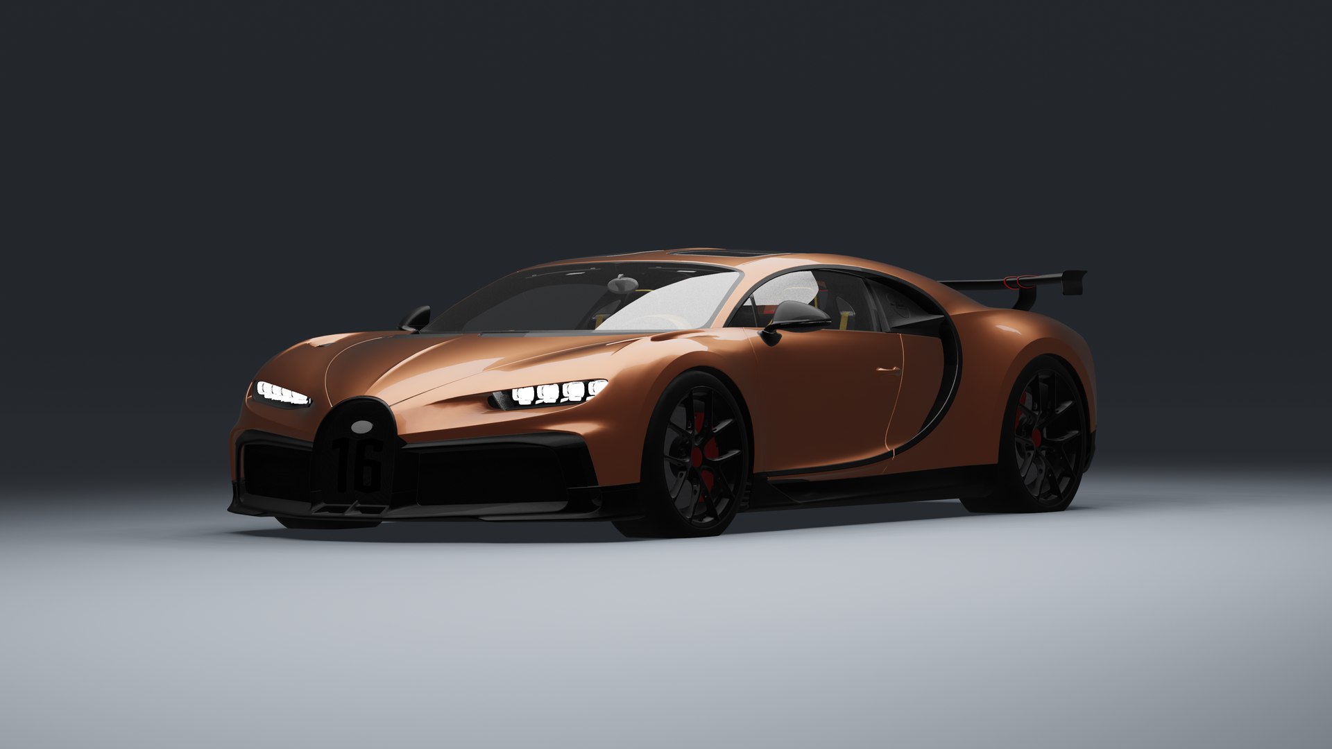 Bugatti Chiron Pur Sport 3D Model - TurboSquid 2228657