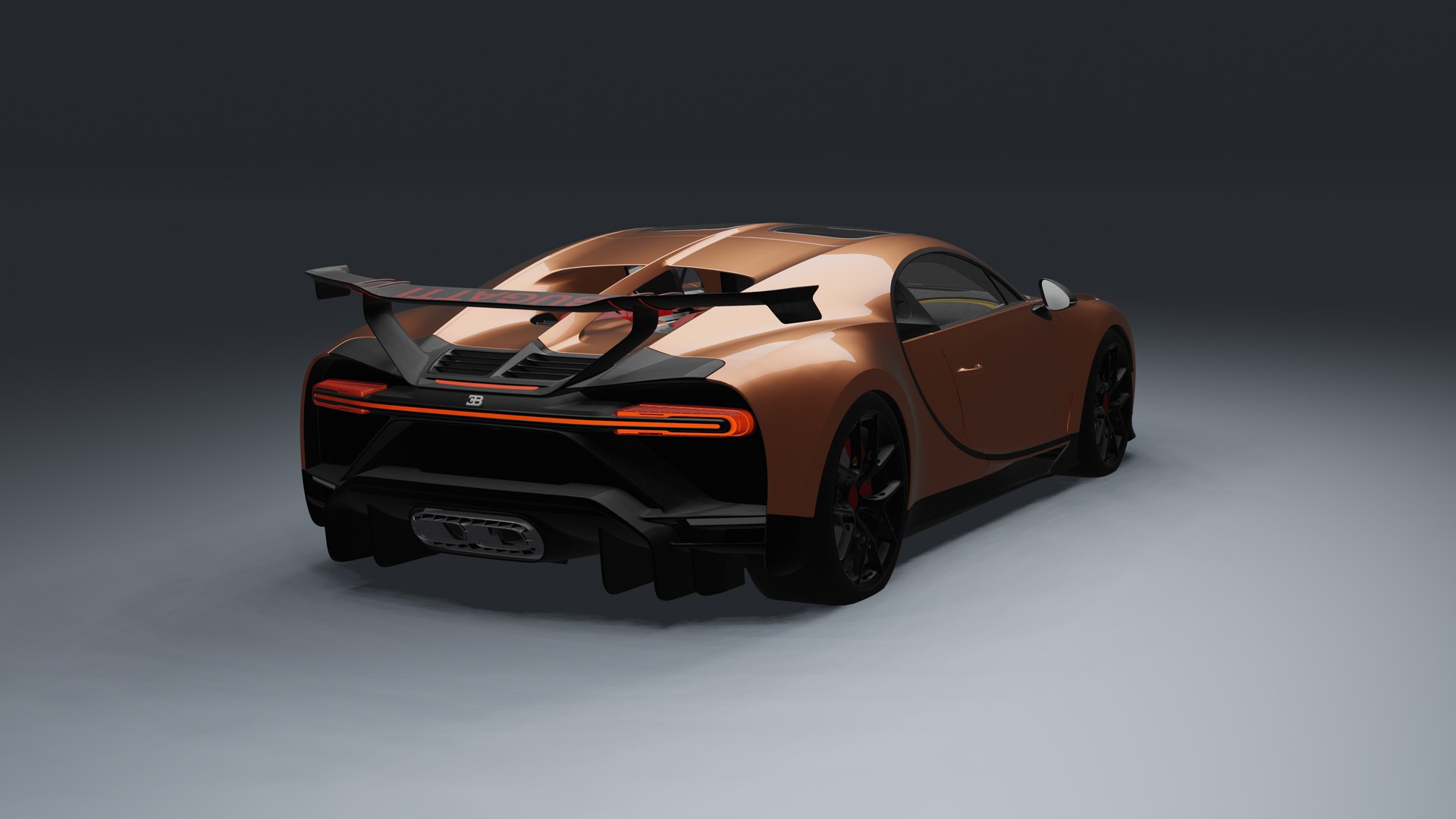 Bugatti Chiron Pur Sport 3D Model - TurboSquid 2228657