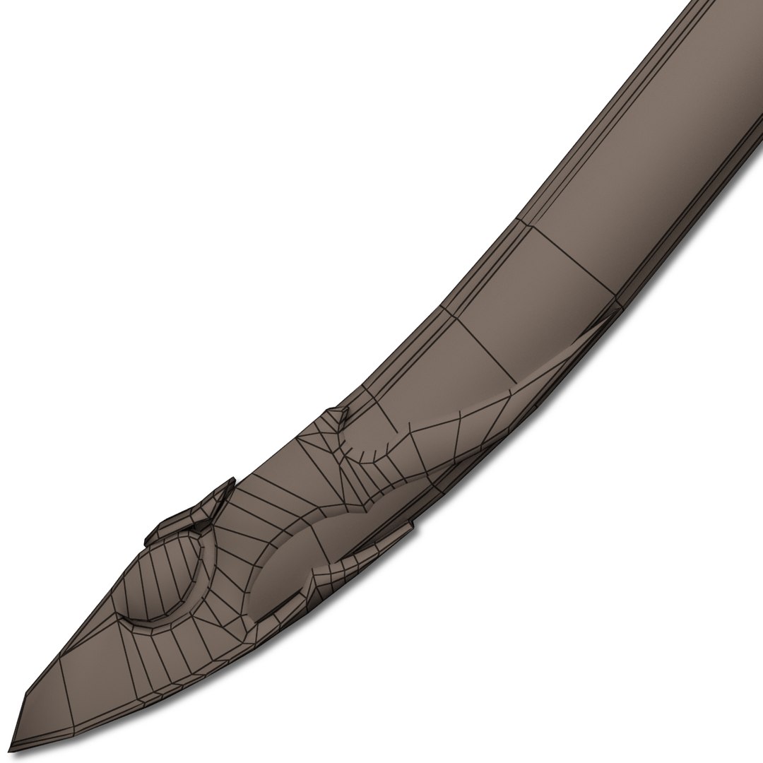 void sword 3d model
