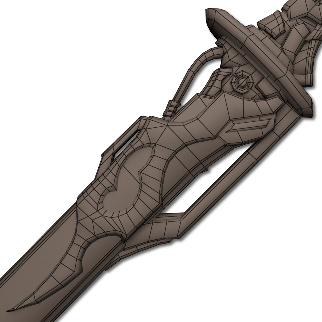 void sword 3d model