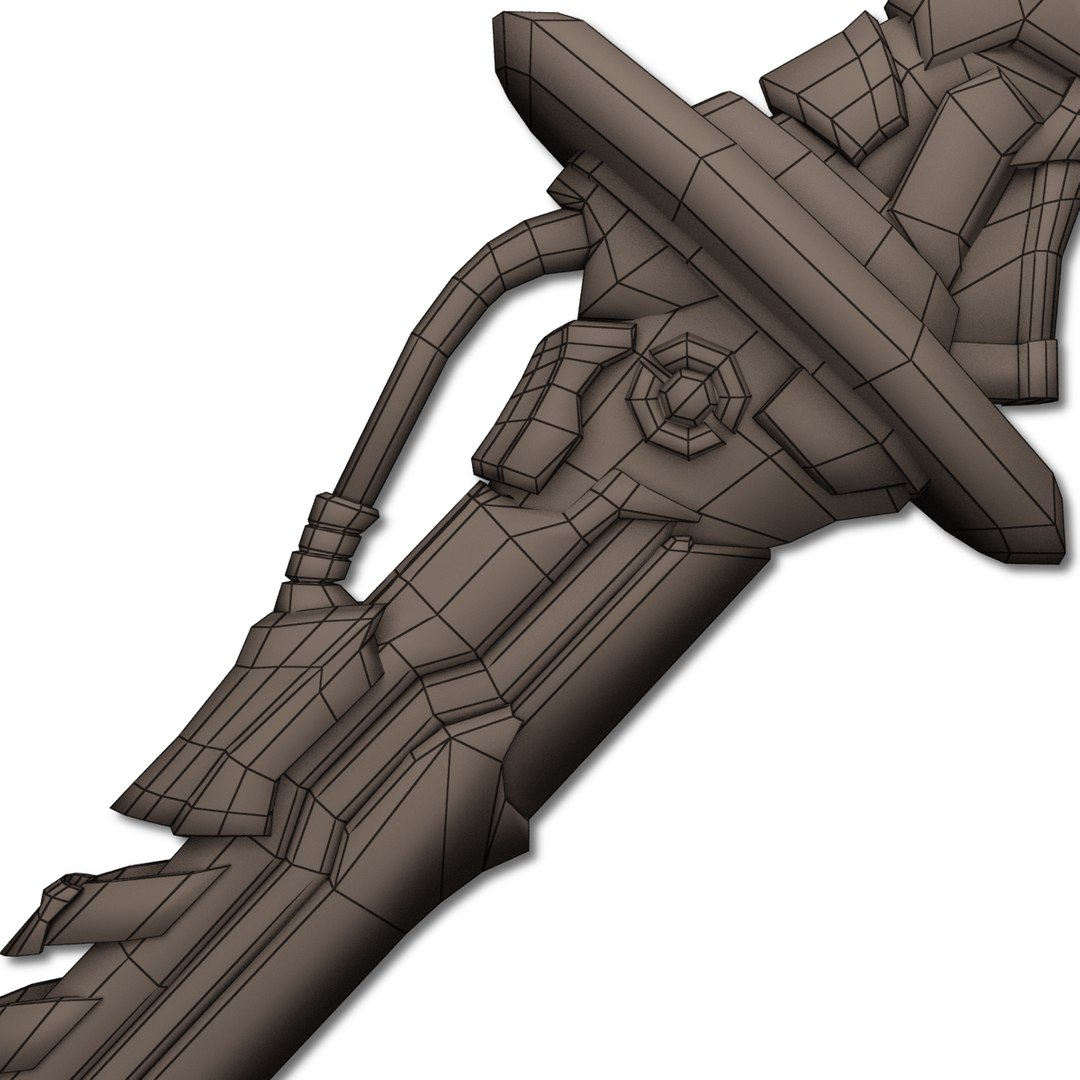 void sword 3d model