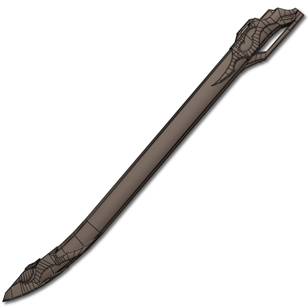 void sword 3d model