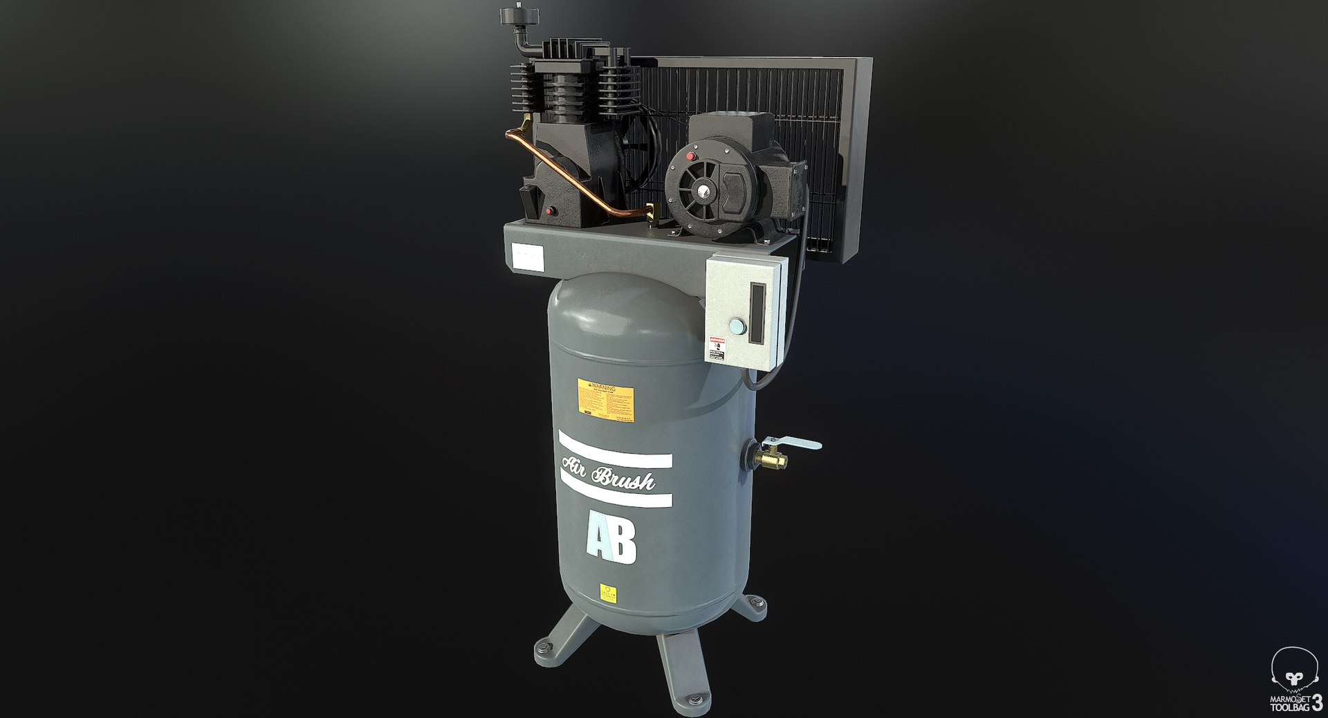 3D Model Air Compressor - TurboSquid 1218577