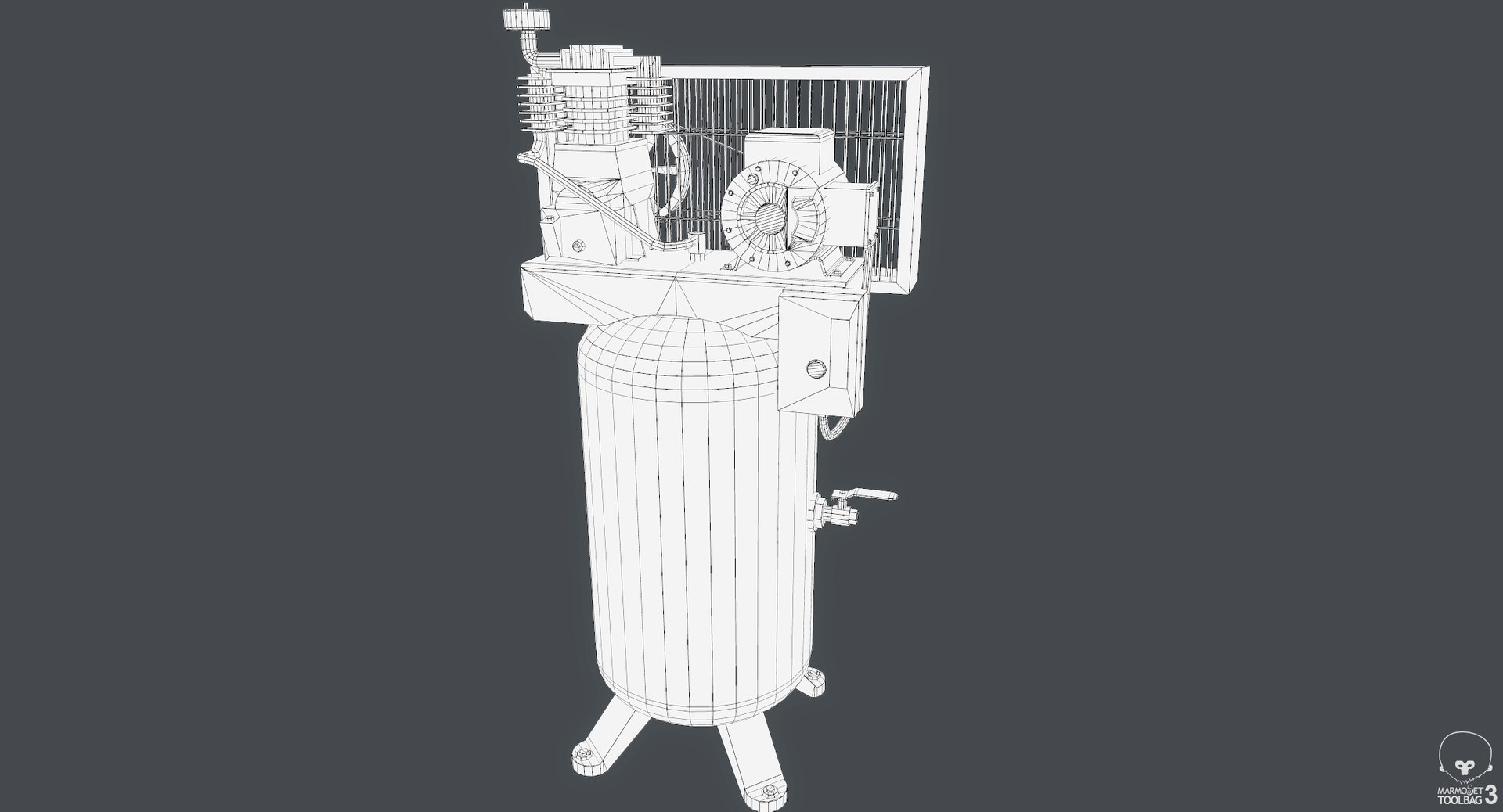 3D Model Air Compressor - TurboSquid 1218577