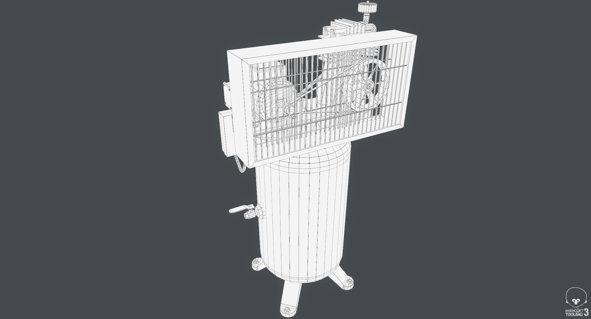 3D Model Air Compressor - TurboSquid 1218577