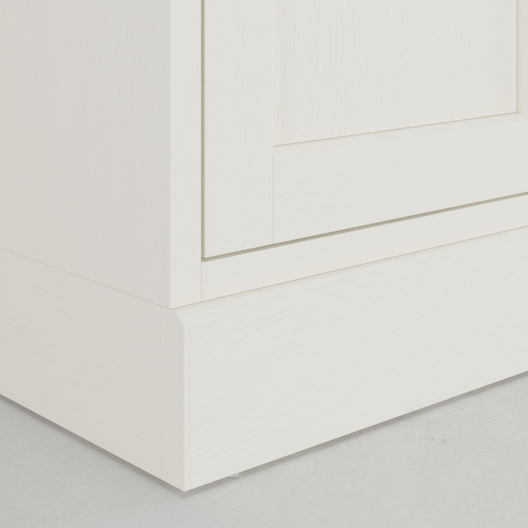 3D Havsta Storage Combination Glass Doors Model - TurboSquid 1854933