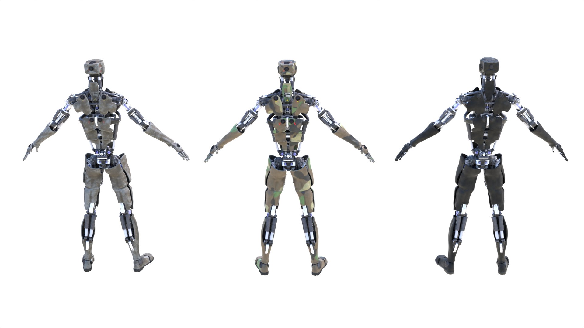 Sci-fi Robot Pack 3D model - TurboSquid 2167348