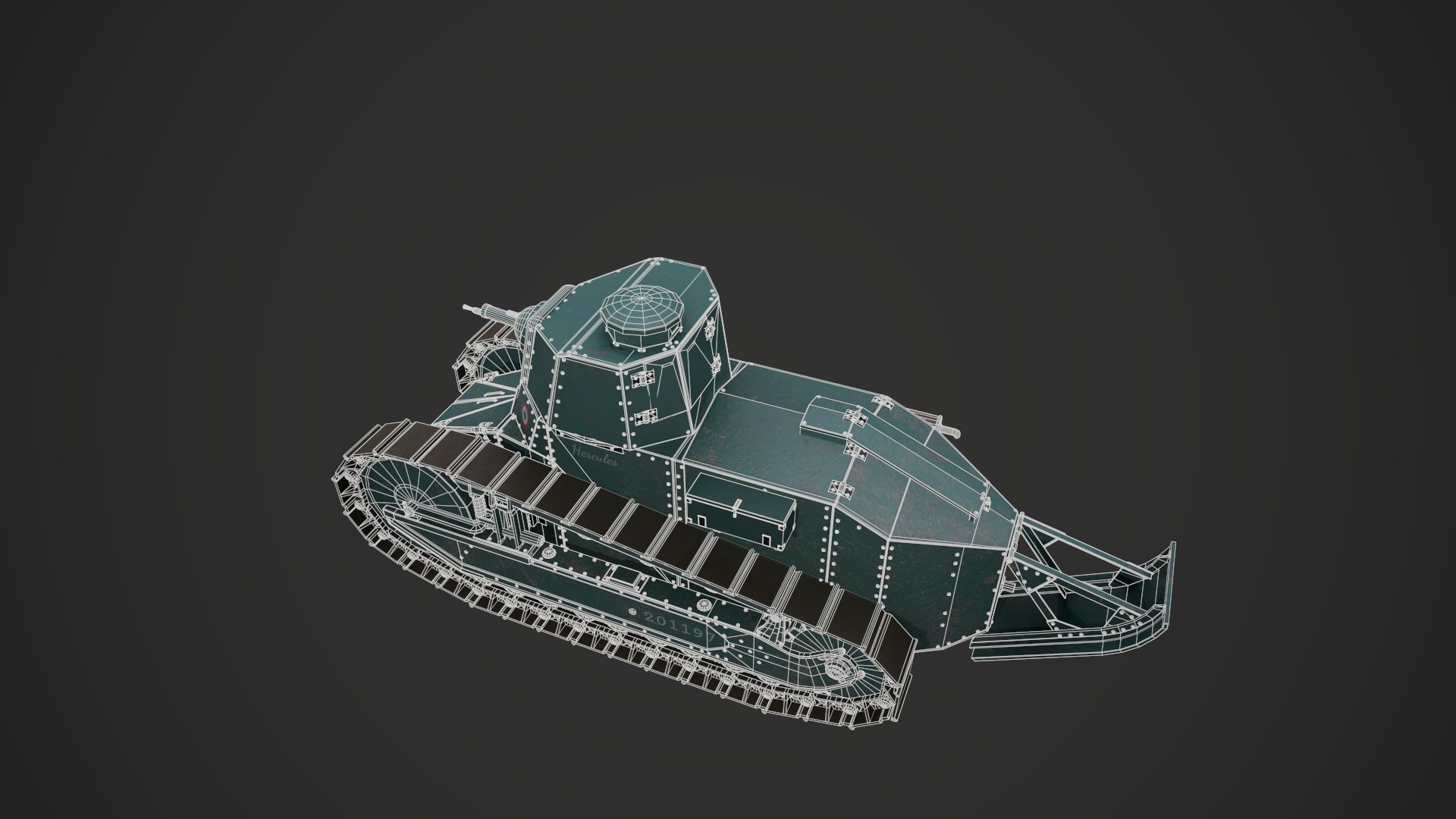 3D Renault Ft Model - TurboSquid 1387887