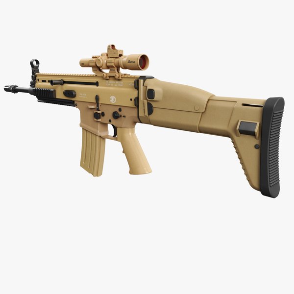 Fn scar rifle model - TurboSquid 1174001