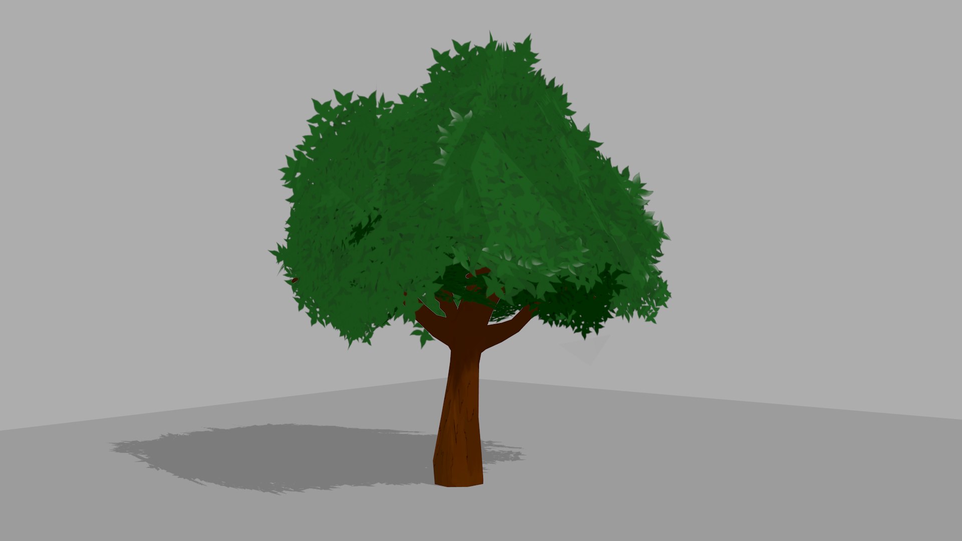 Toon Tree 3D Model - TurboSquid 1385539