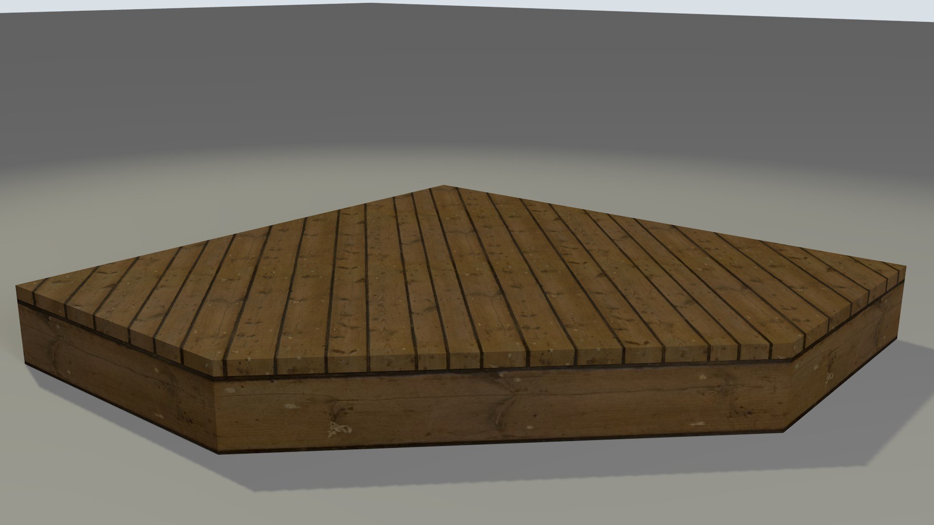 3d Model Patio Deck