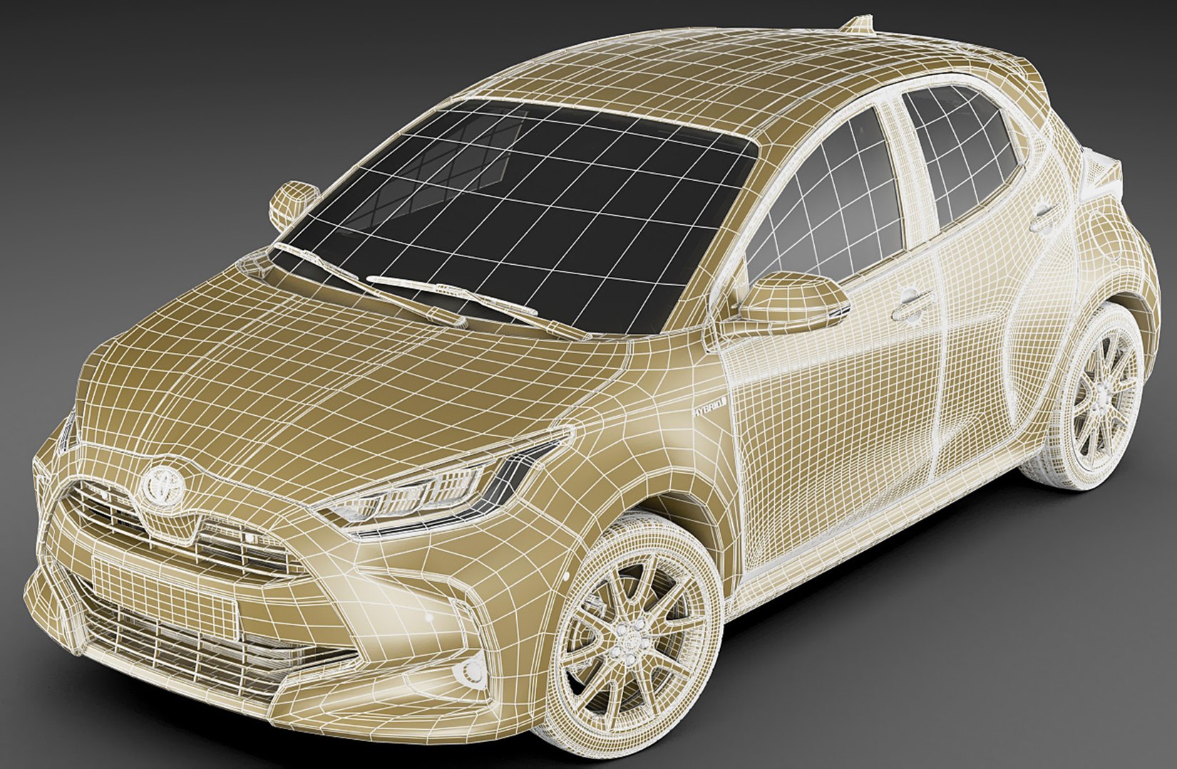 3D model toyota yaris 2020 - TurboSquid 1568333