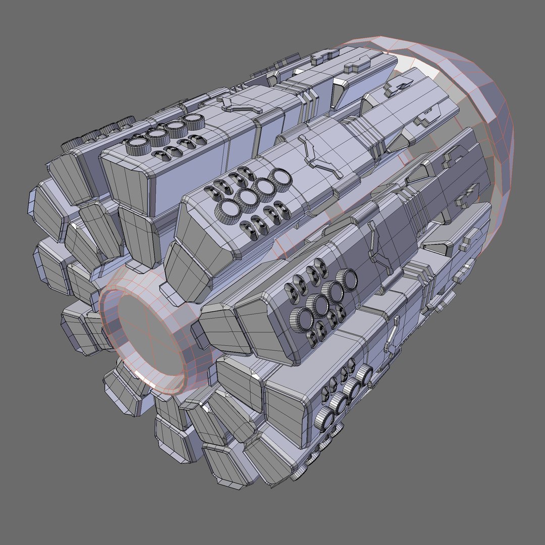 Ftl Drive 3D Model - TurboSquid 1657013