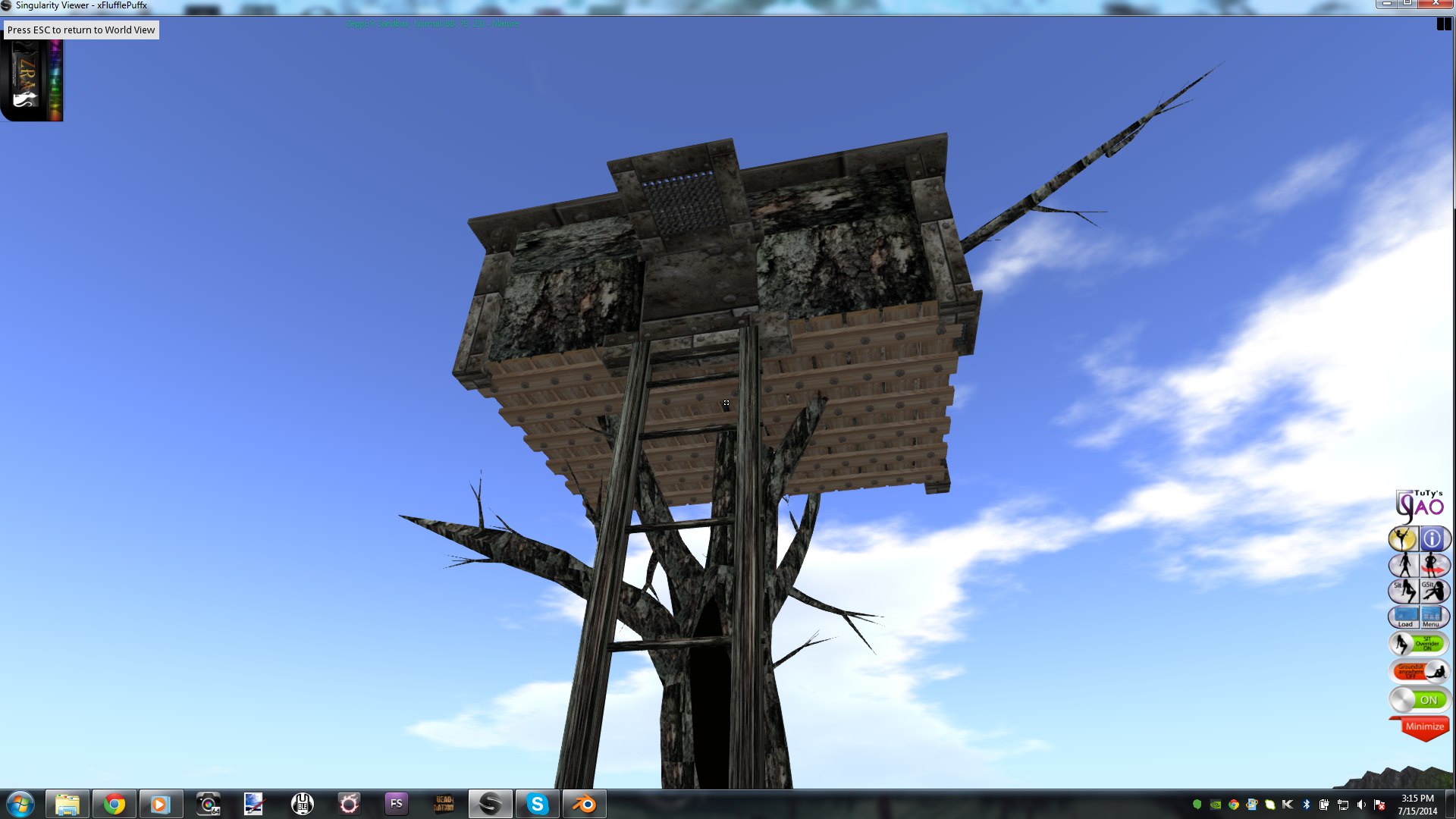 Camo Treehouse 3d 3ds