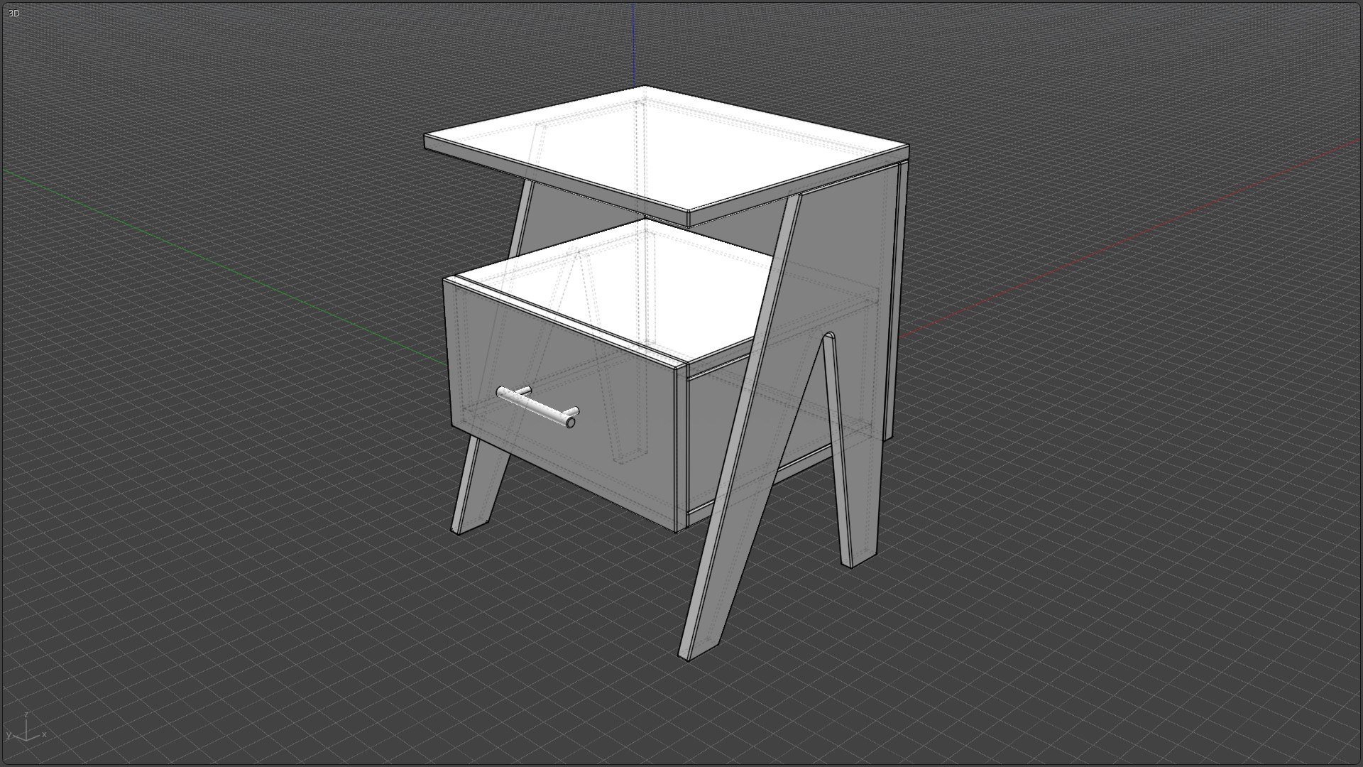 Side Table 3D Model - TurboSquid 2317419