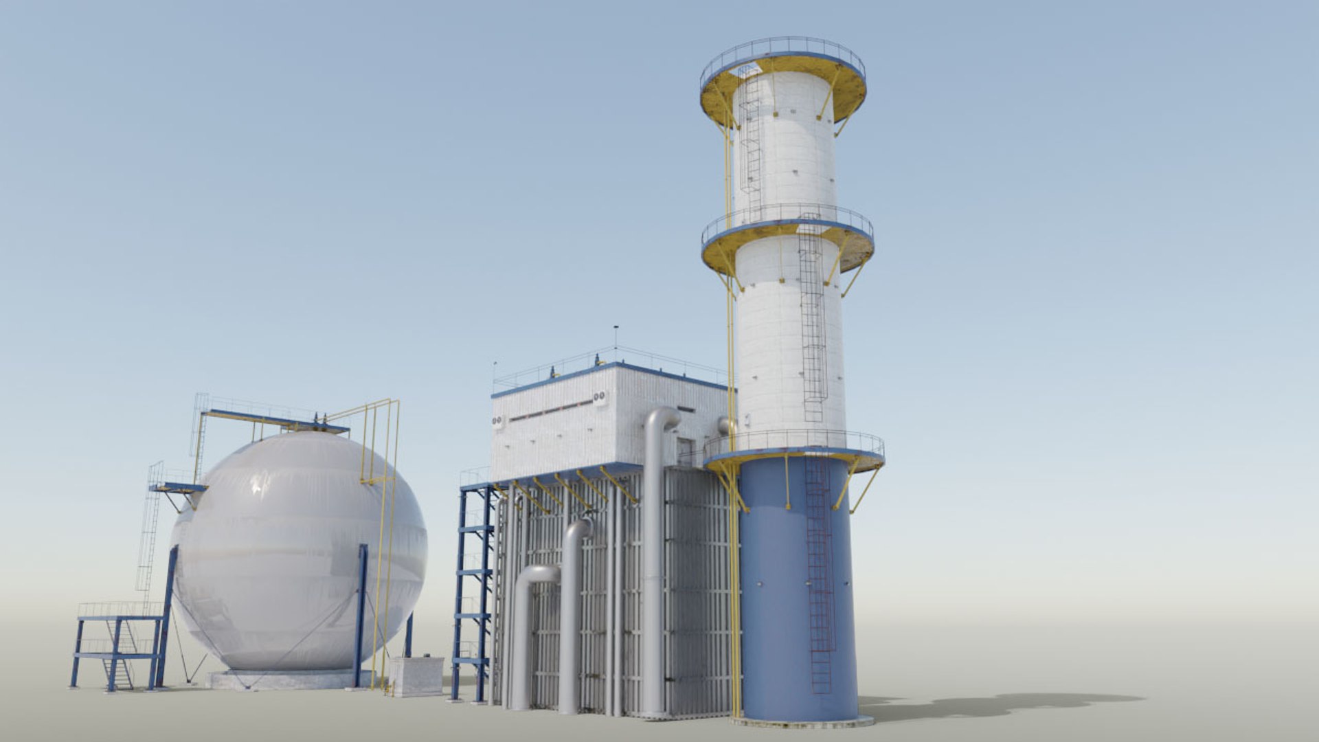 Refinery Module 1 3D - TurboSquid 2064913