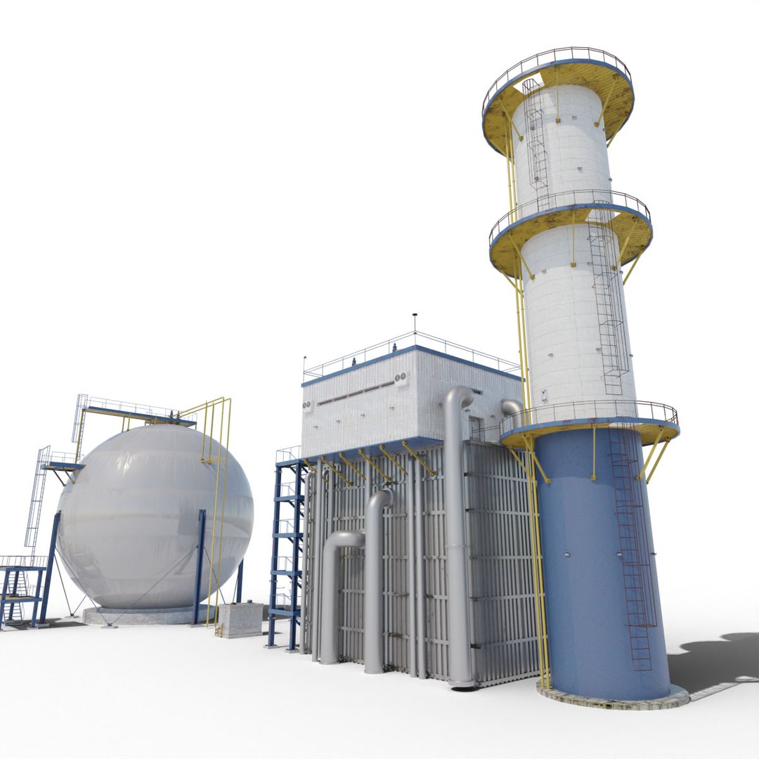 Refinery Module 1 3D - TurboSquid 2064913