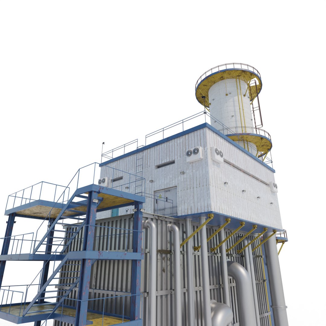Refinery Module 1 3D - TurboSquid 2064913