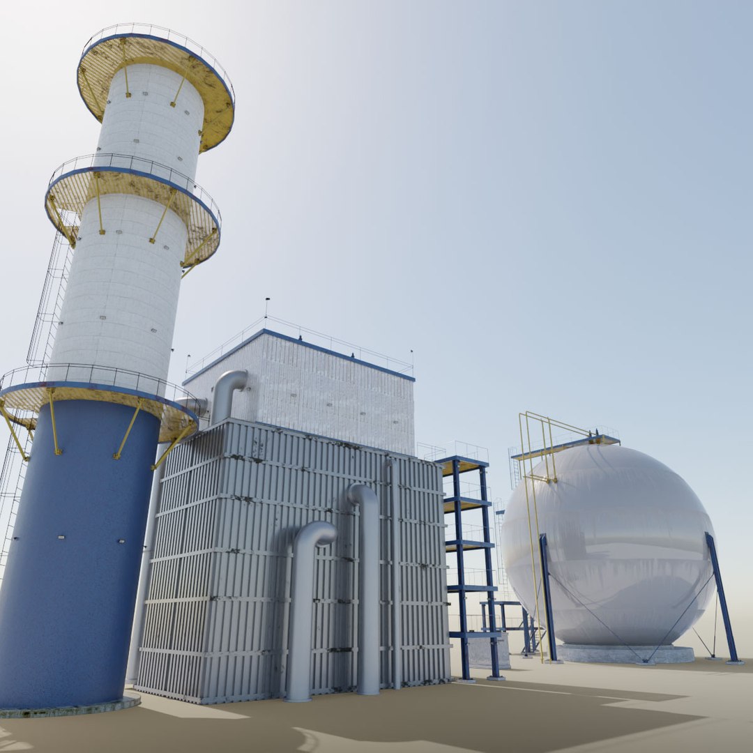 Refinery Module 1 3D - TurboSquid 2064913