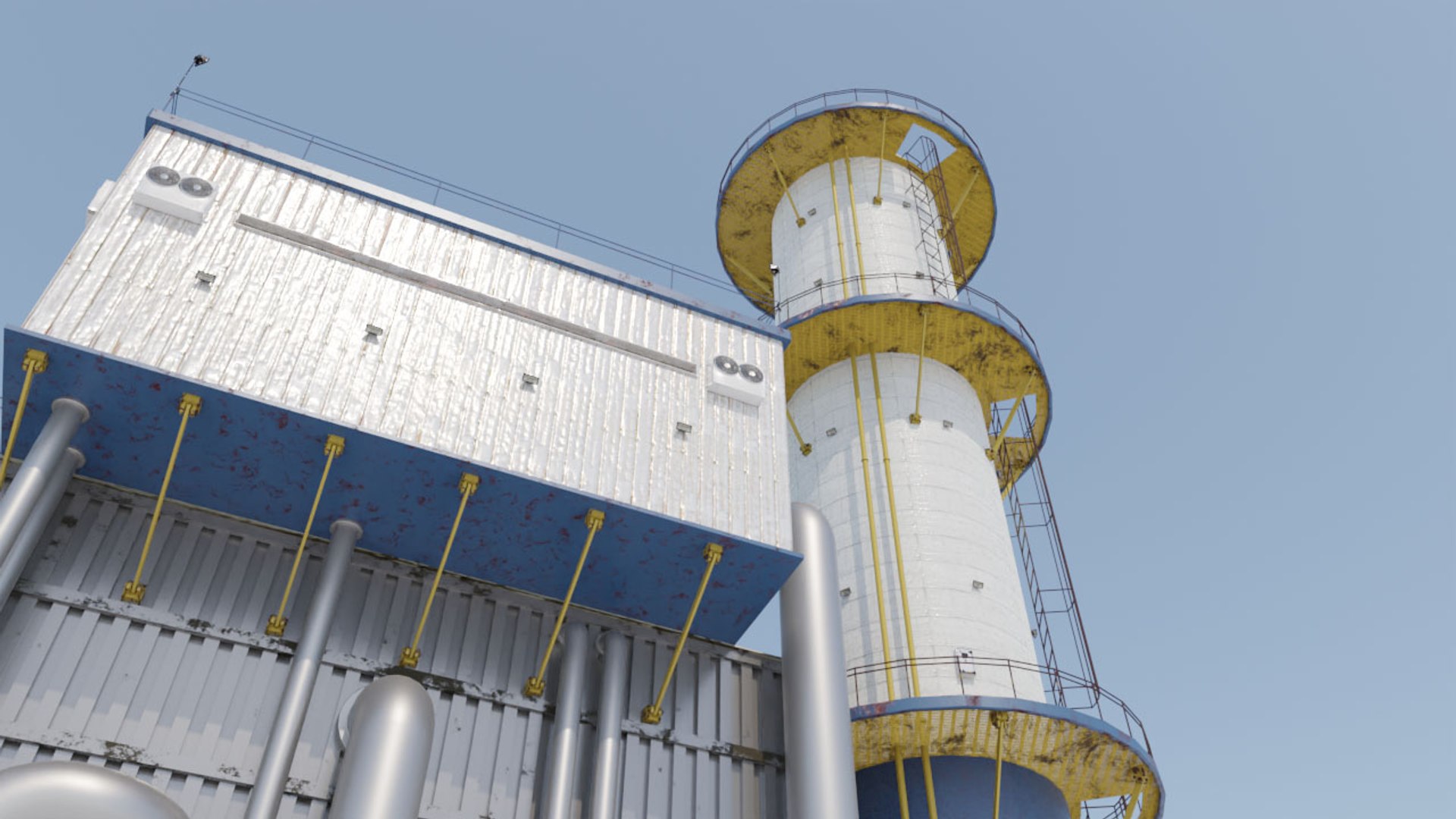 Refinery Module 1 3D - TurboSquid 2064913