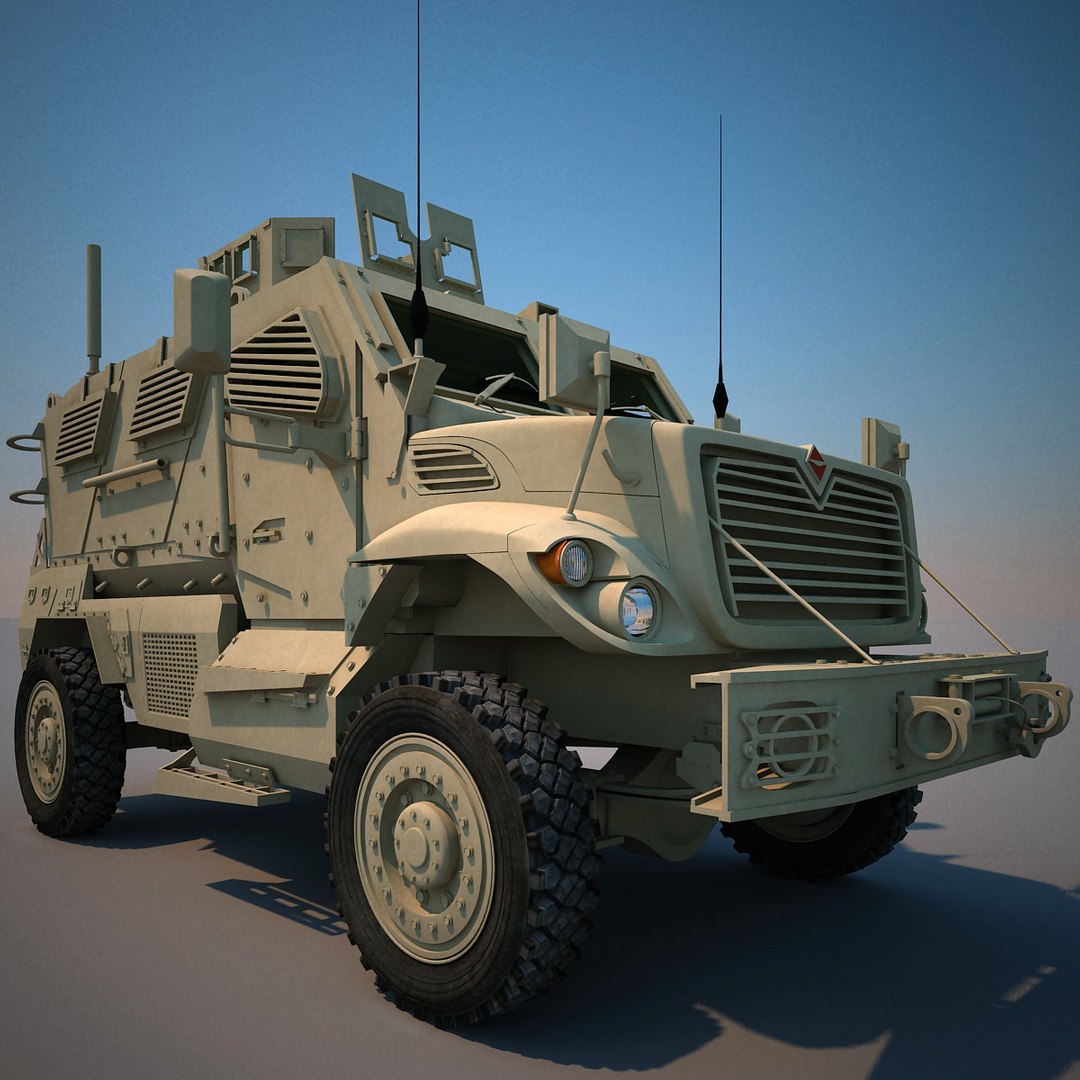 3d Maxxpro Mrap Armoured Fighting Vehicle