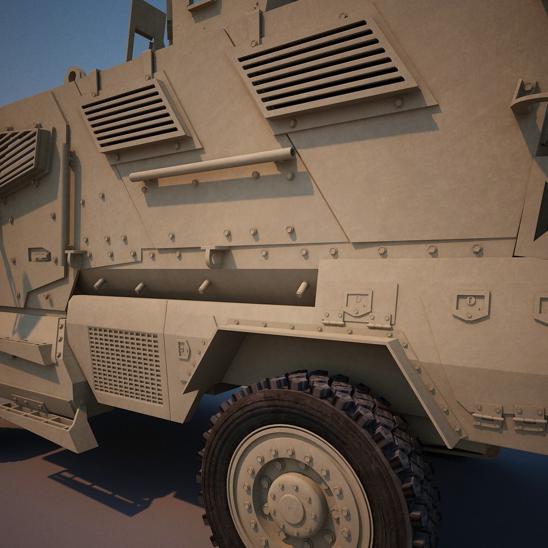 3d Maxxpro Mrap Armoured Fighting Vehicle