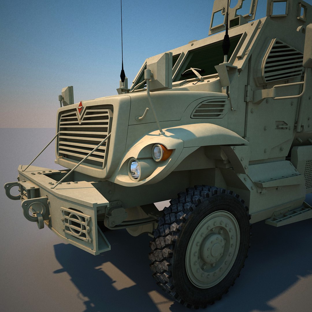 3d Maxxpro Mrap Armoured Fighting Vehicle