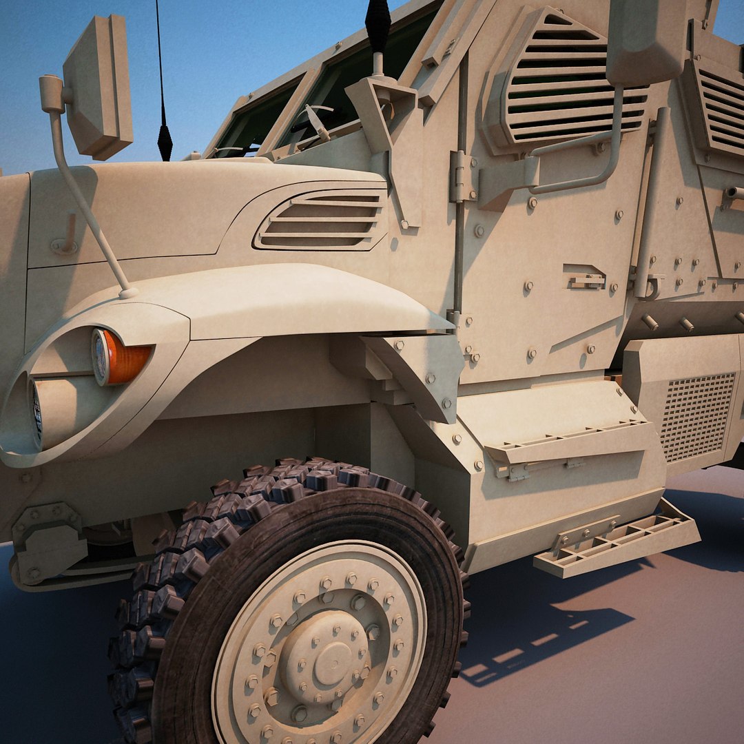 3d Maxxpro Mrap Armoured Fighting Vehicle