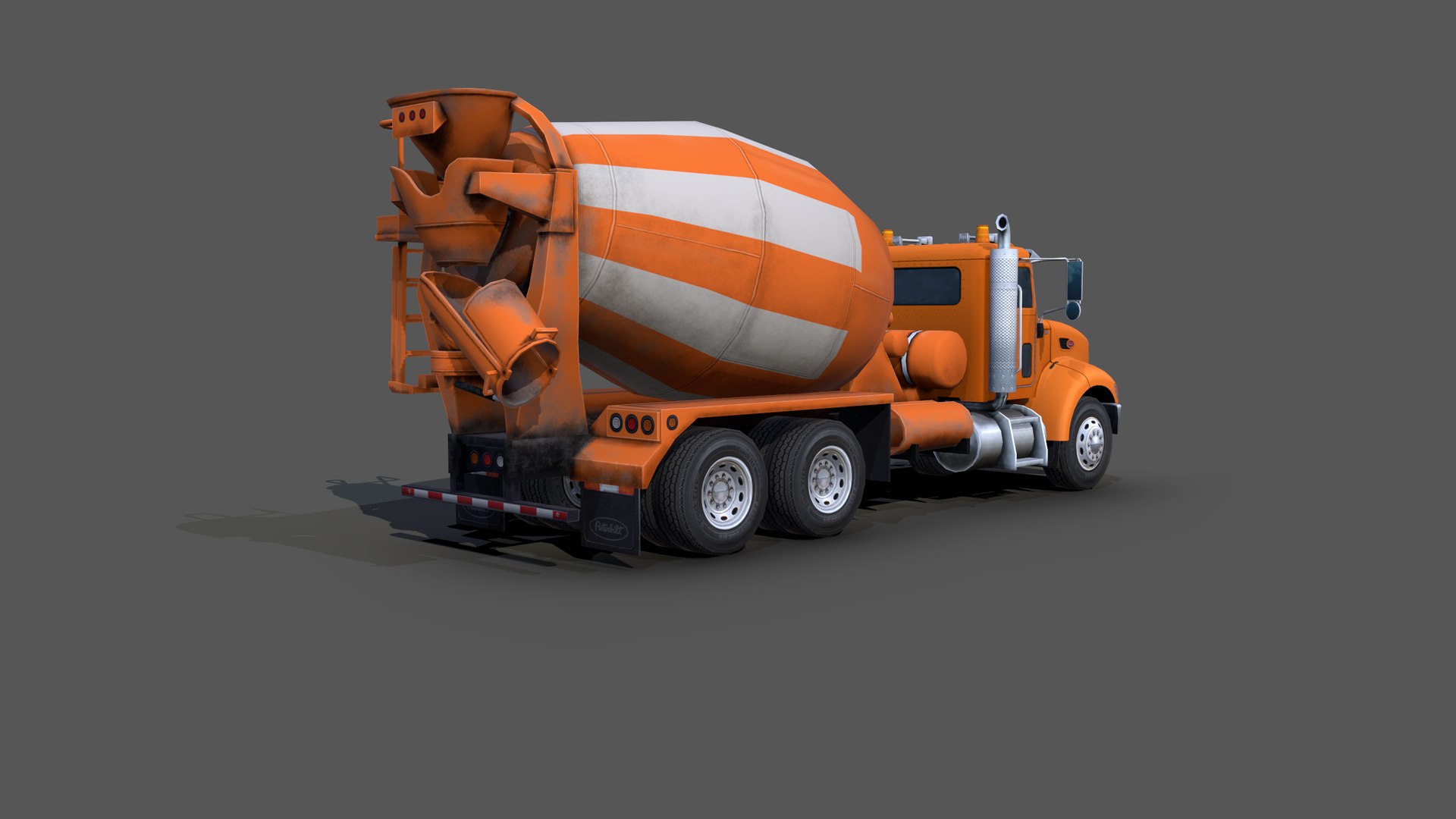 3D Model Peterbilt 340 2008 Mixer Truck S01 - TurboSquid 2062059