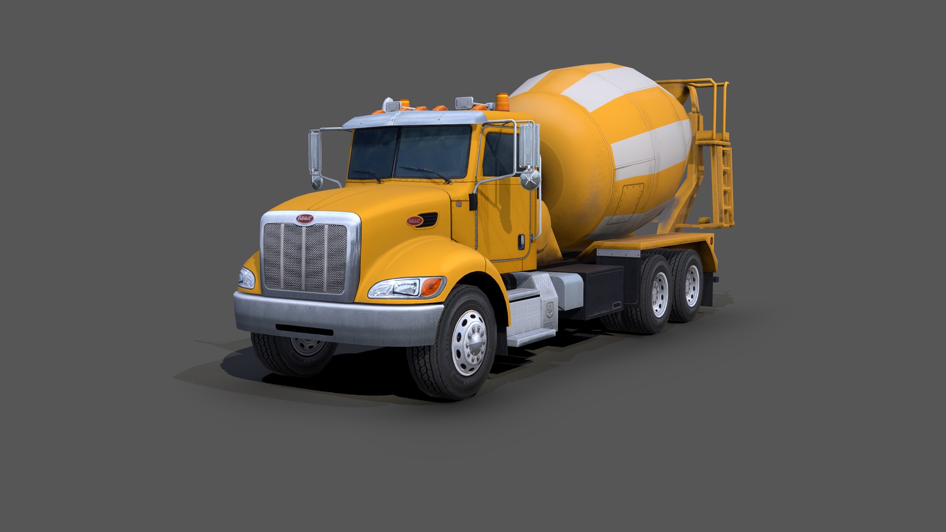 3D Model Peterbilt 340 2008 Mixer Truck S01 - TurboSquid 2062059