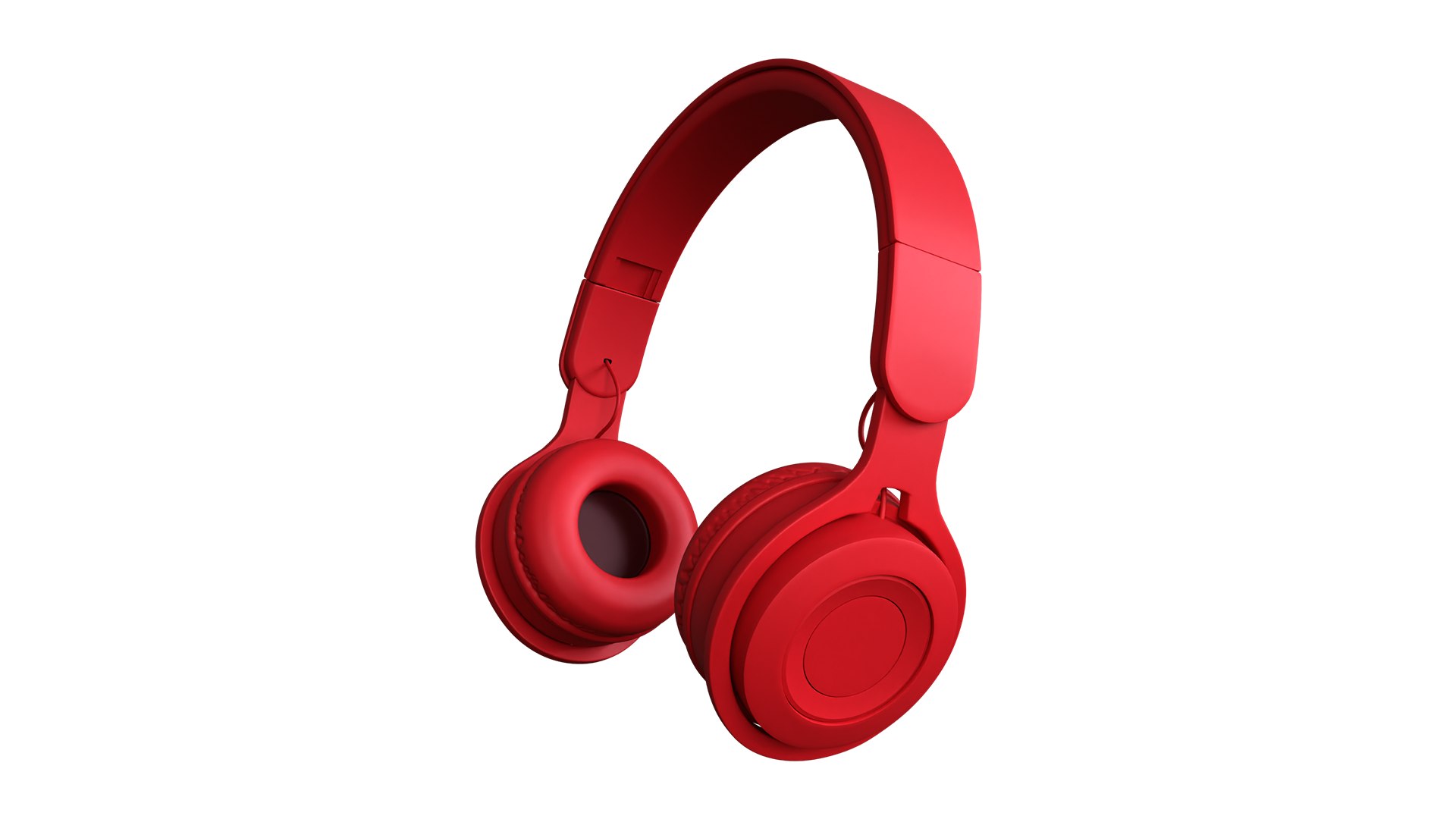 Headphone Y08 HJ-4l Scorpio Red 3D Model - TurboSquid 2246617
