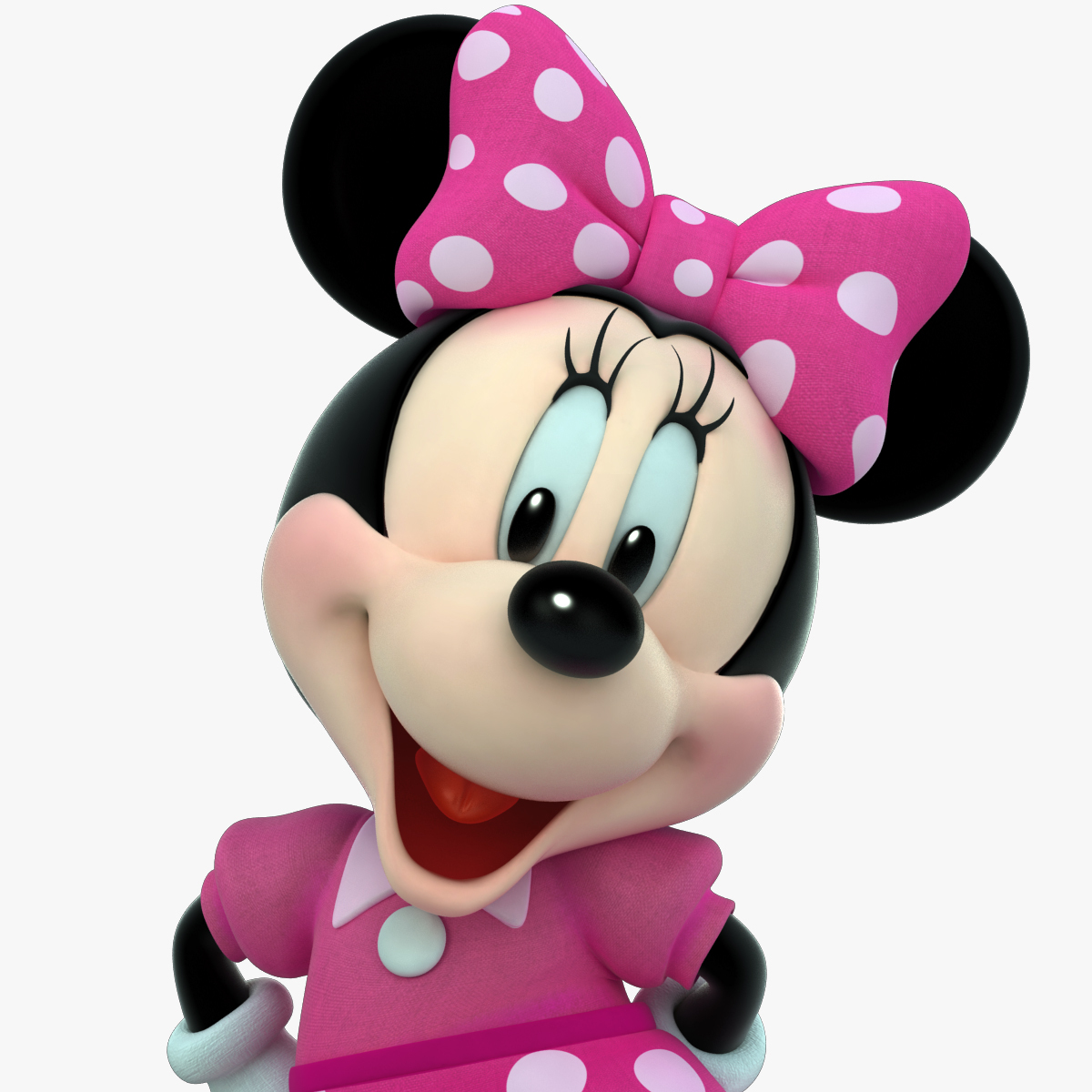 minnie mouse 3d model