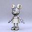 Minnie Mouse 3d Model