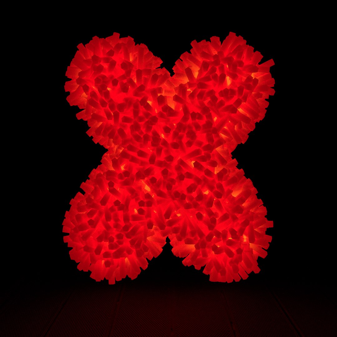 3D Light Letter - TurboSquid 1638449